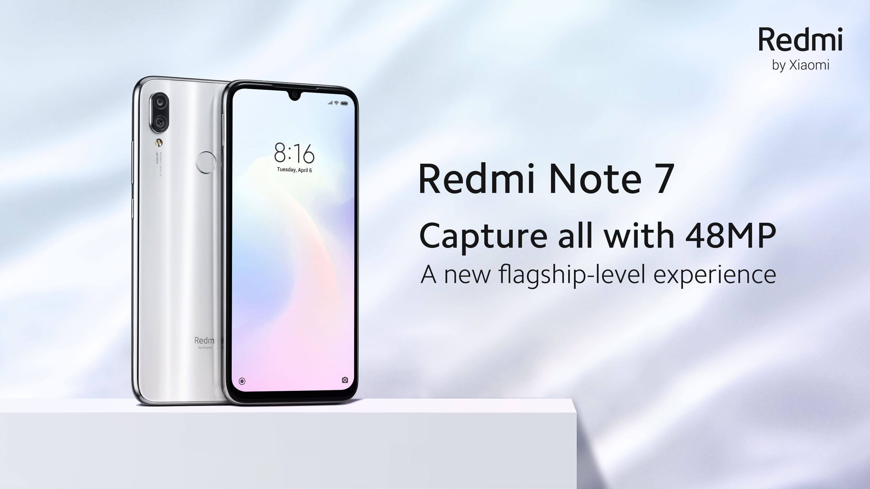 Redmi Note 7 nella colorazione Moonlight White disponibile a breve in ...
