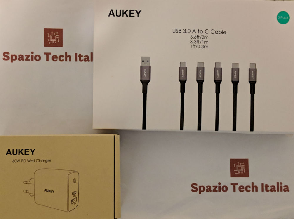 Recensione: Aukey Caricabatteria da muro 60W con Dynamic Detect, USB C Power Delivery 3.0 PA-D3 ...