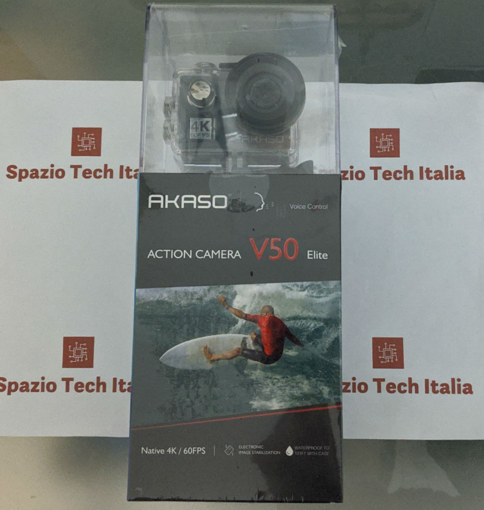 Recensione: AKASO V50 Elite - L’action camera 4K 60fps, touch e WiFi ...