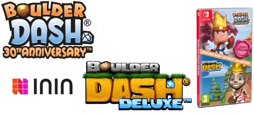 Boulder Dash Ultimate Collection: il leggendario eroe degli anni '80 ...