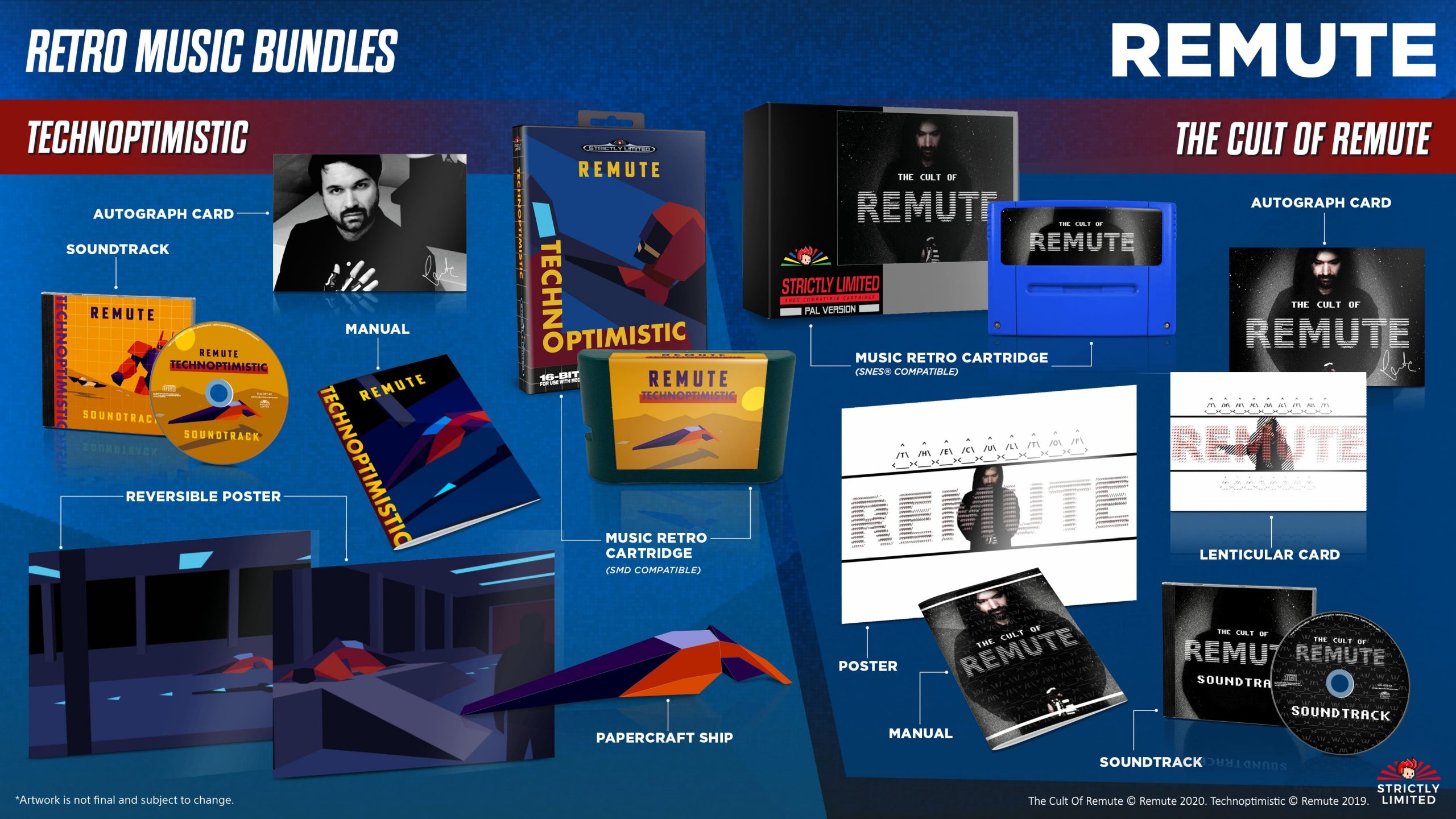 Remute Retro Album con suono techno su cartucce retrò in arrivo in ...