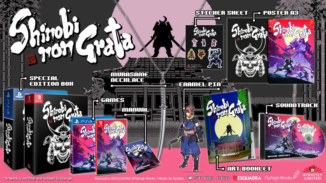 Il pre-ordine di Shinobi non Grata, l'emozionante platform ninja, per PS4 e Switch sta per ...
