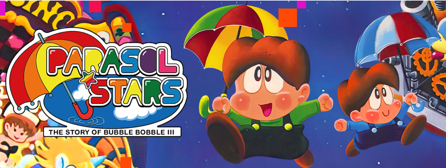 Parasol Stars: The Story of Bubble Bobble III’’ sbarca sulle console ...